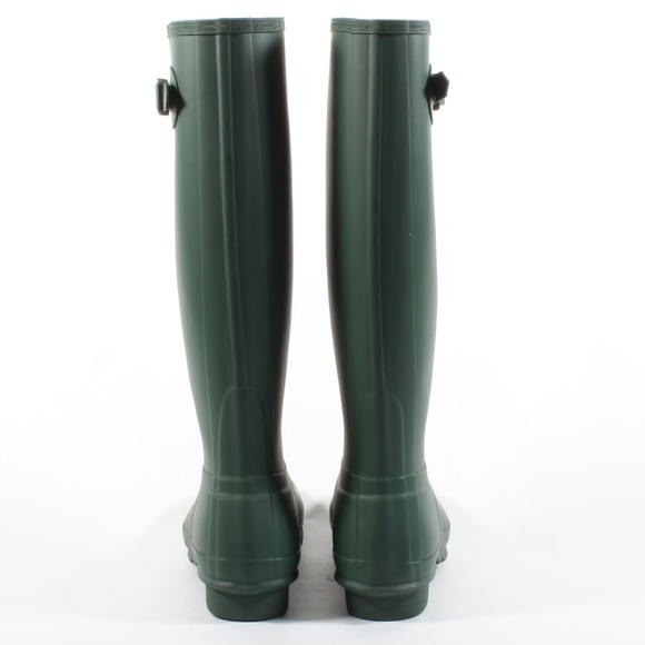 Hunter | Shoes | Hunter Womens Original Tall Rain Boots Matte Green ...